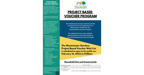 2/14: Project Based Voucher Program (03/09/2023) - News - Tallahassee ...
